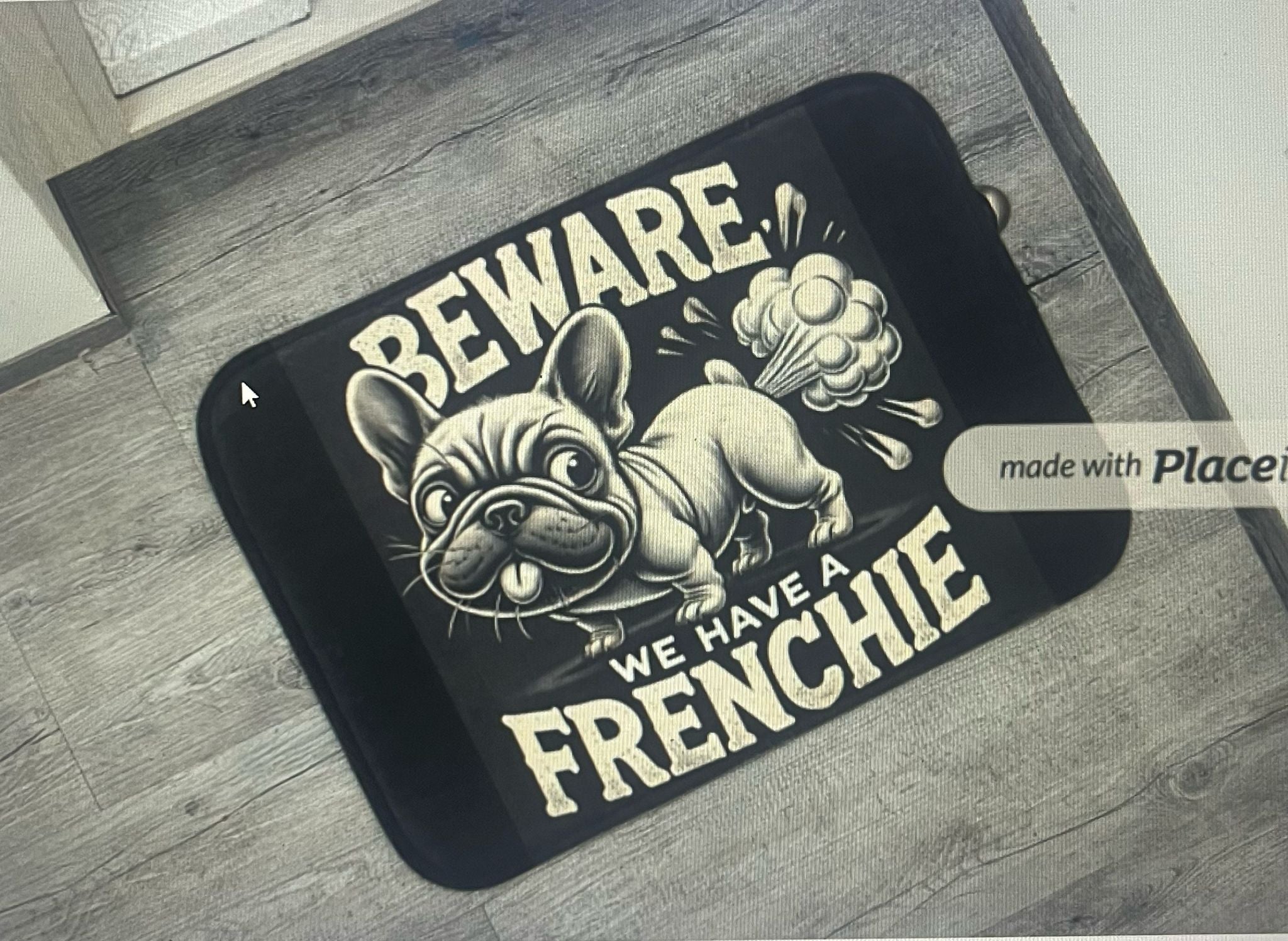 Funny French Bulldog Doormat – Fab Frenchie Finds